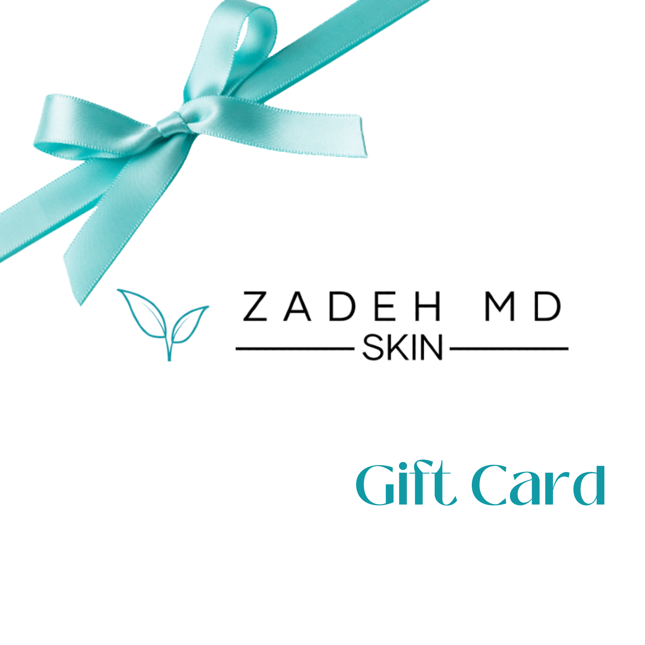 ZADEH MD SKIN Gift Card – Luxury Medical-Grade Skincare Gift – Zadeh MD ...